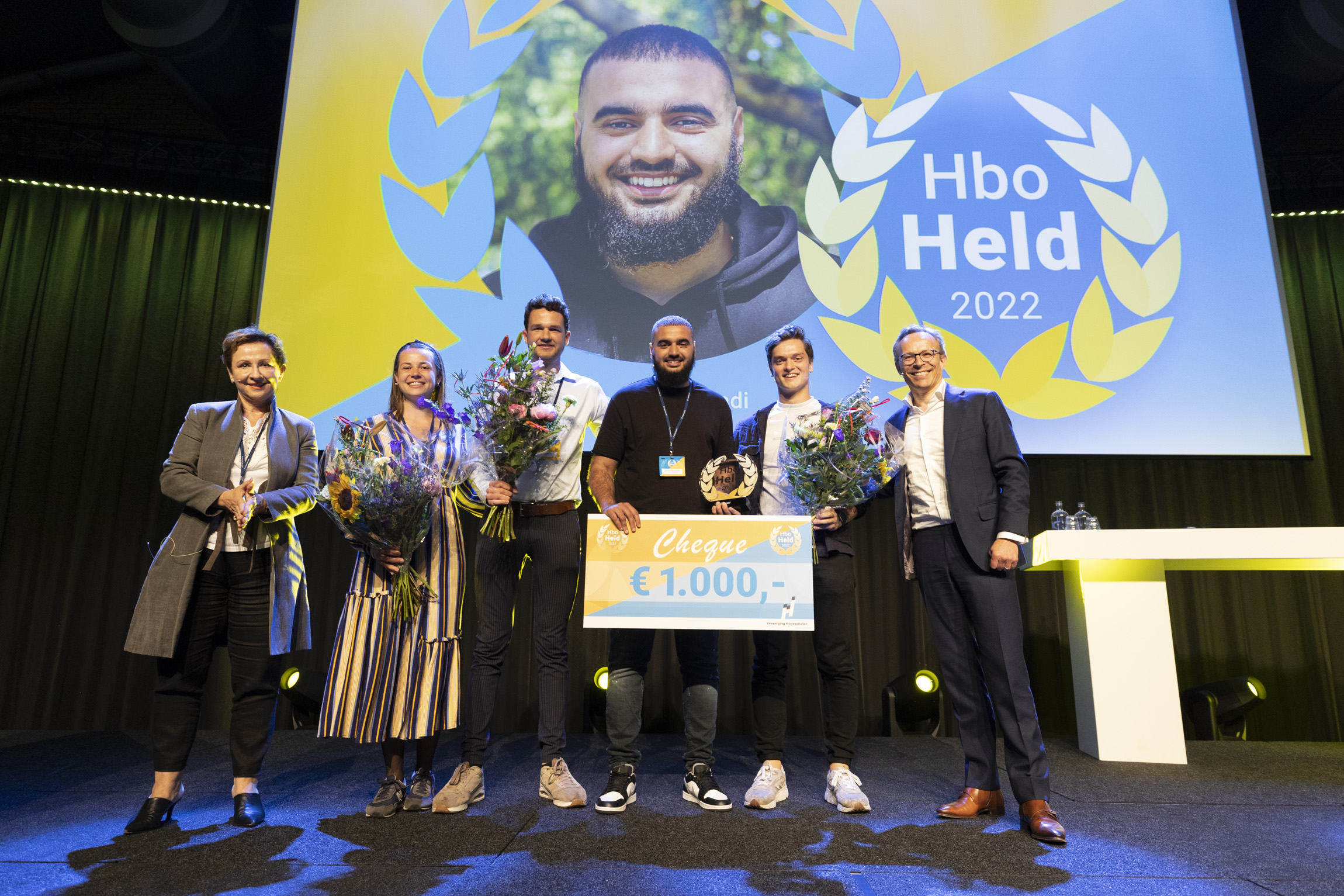 Vereniging Hogescholen | Imrane Aboulhadi winnaar verkiezing Hbo Held 2022